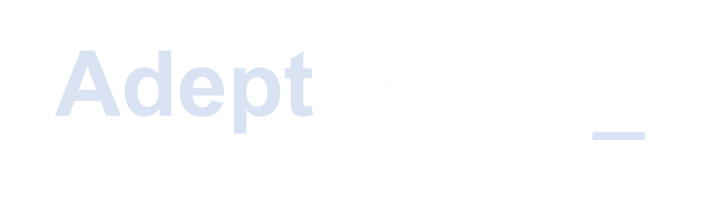Adept Scripts Inc – Analytics & Cloud Company